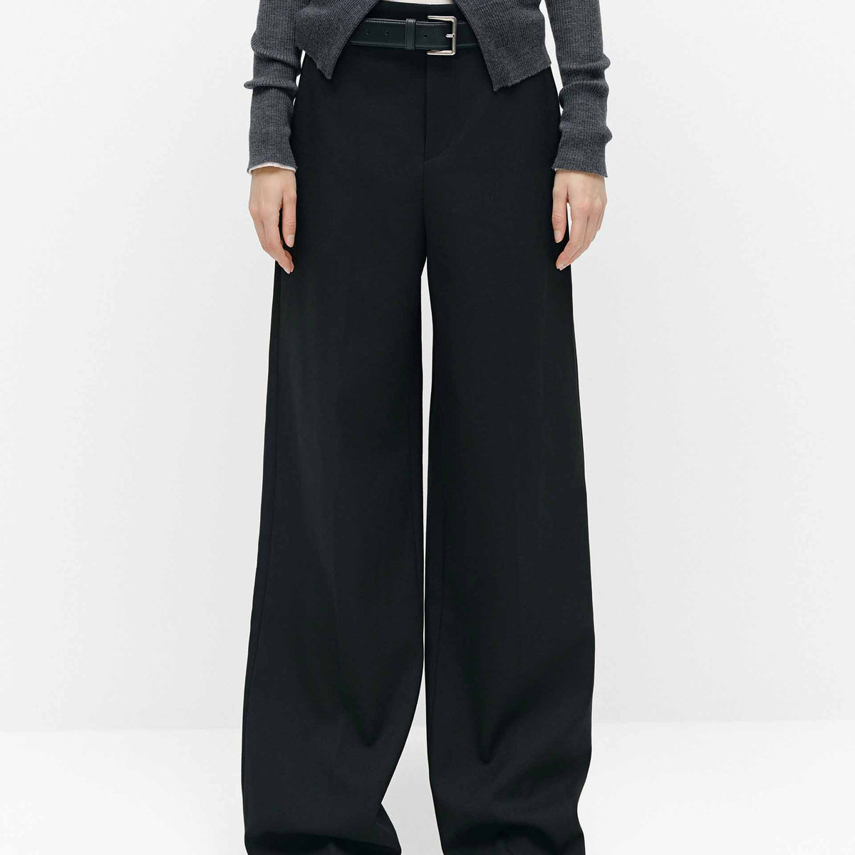 MO&Co. Women's Straight Velvet Pants
