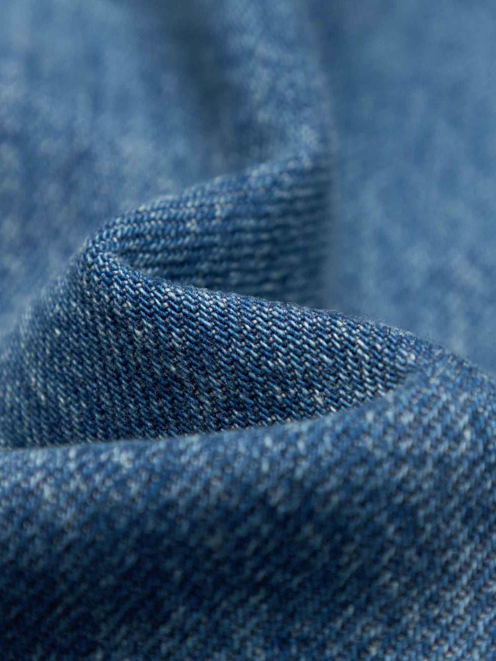 MO&Co. Women's Cotton Blend Barrel Leg Jeans