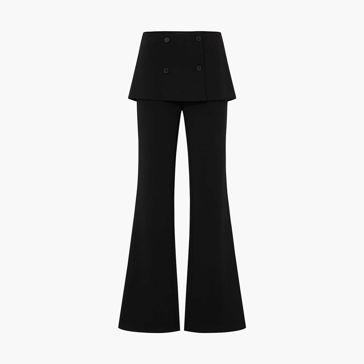 MO&Co. Women's Layered Detail Tailored Pants