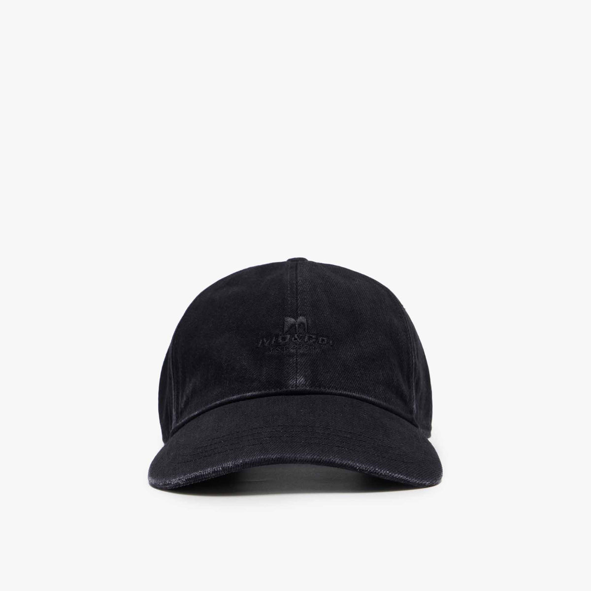 MO&Co. Women's Distressed Cotton Baseball Cap