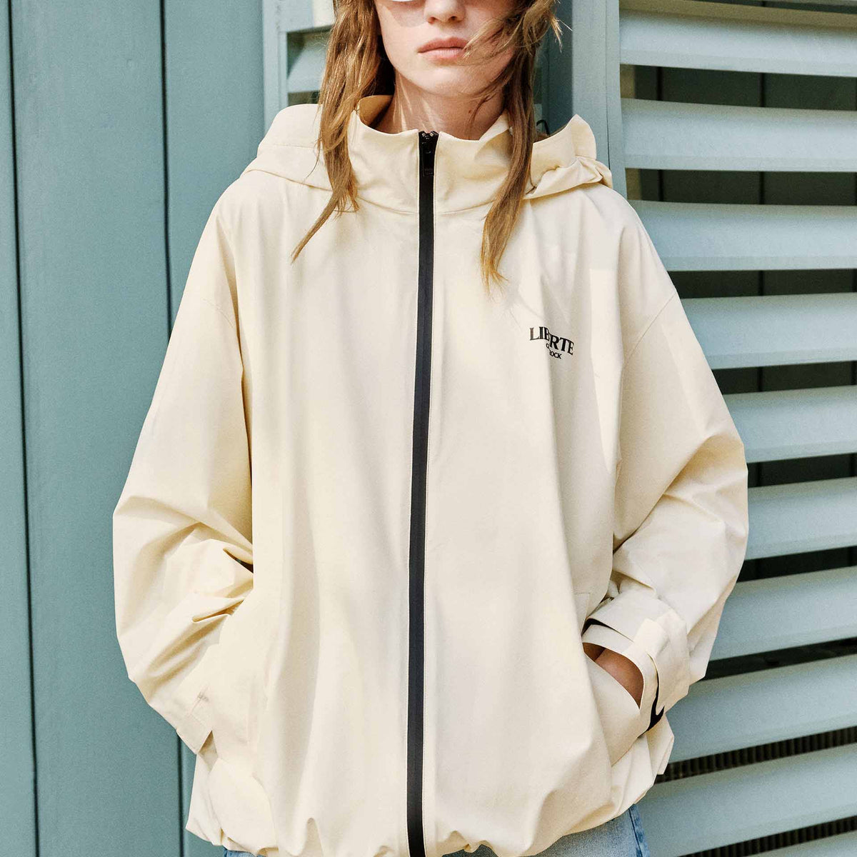 MO&Co. Women's Loose Hooded Jacket