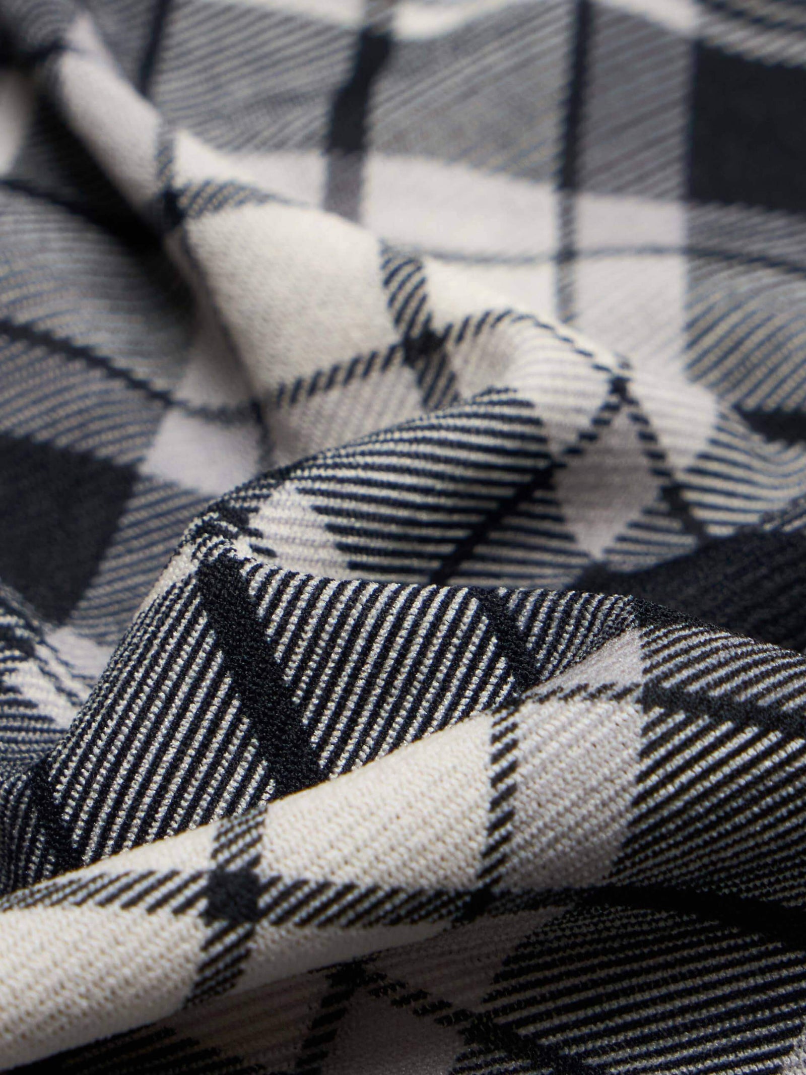 MO&Co. Women's Icluded Belt Plaid Dress