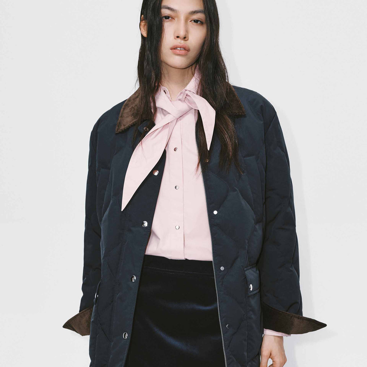 MO&Co. Women's Fur Collar Down Jacket