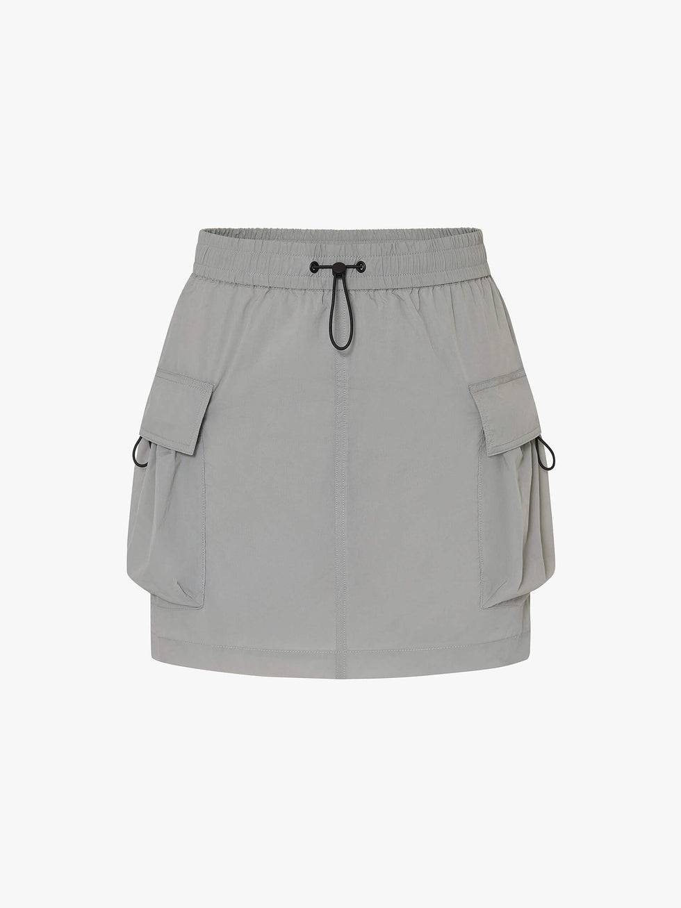 MO&Co. Women's Drawstring Detail Pocket Skirt